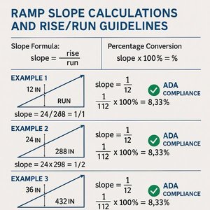 Ramp Length Calculator - Slope & Accessibility | LandscapioAI