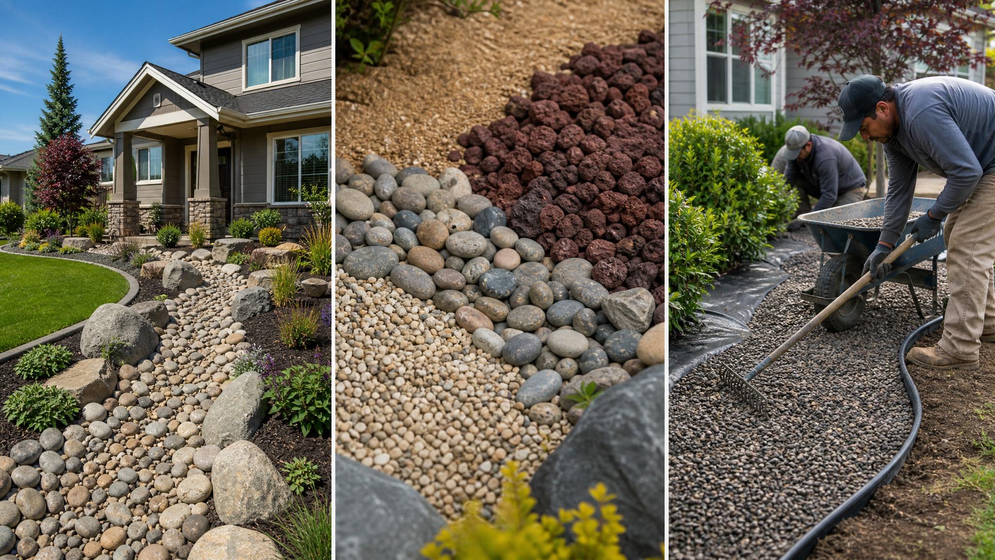 Landscaping Rocks Cost 2026: Per Ton, Yard and Sq Ft | LandscapioAI
